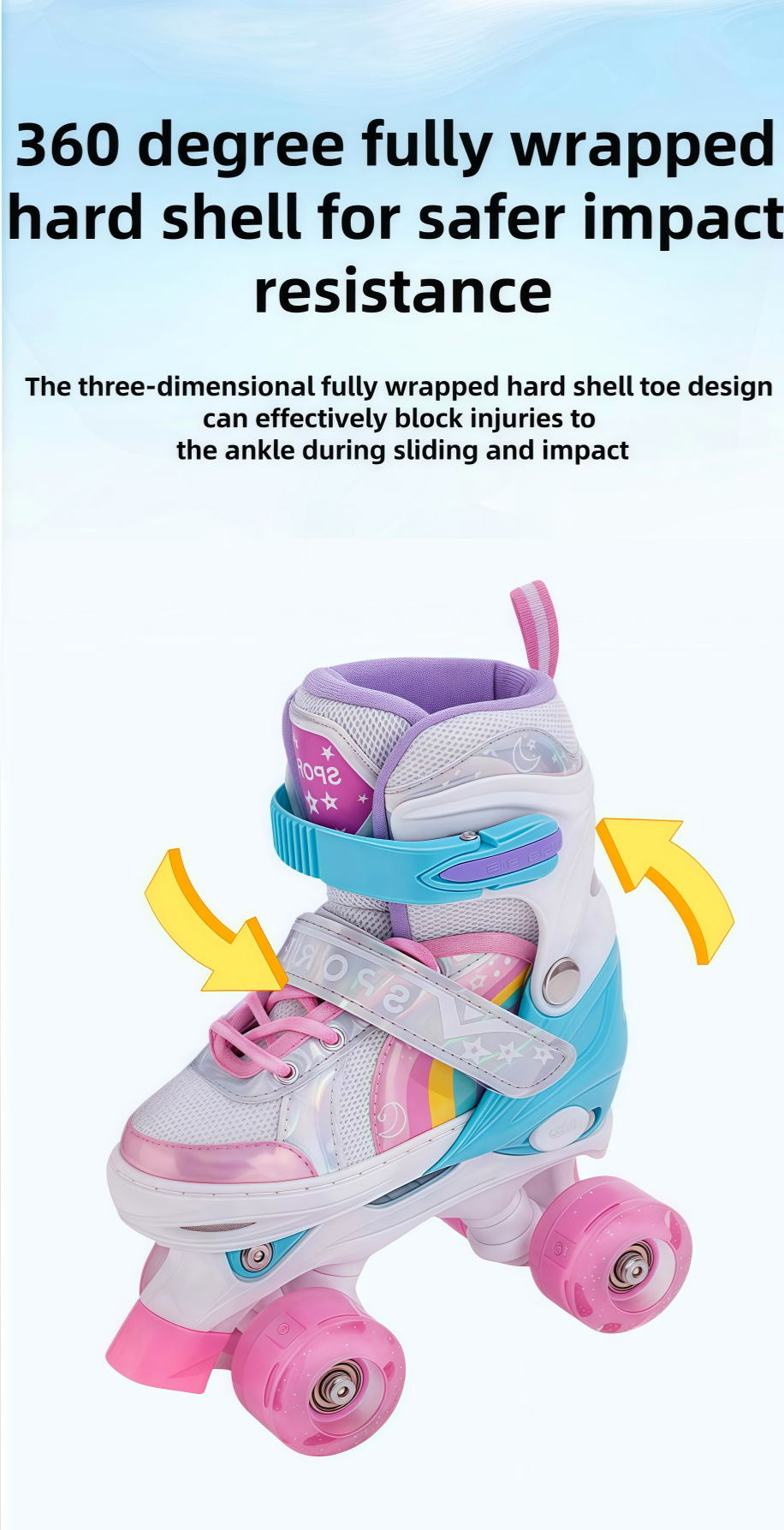 【Free Gift】kasut roda budak lelaki murah skating shoes for kids 4 tayar ...