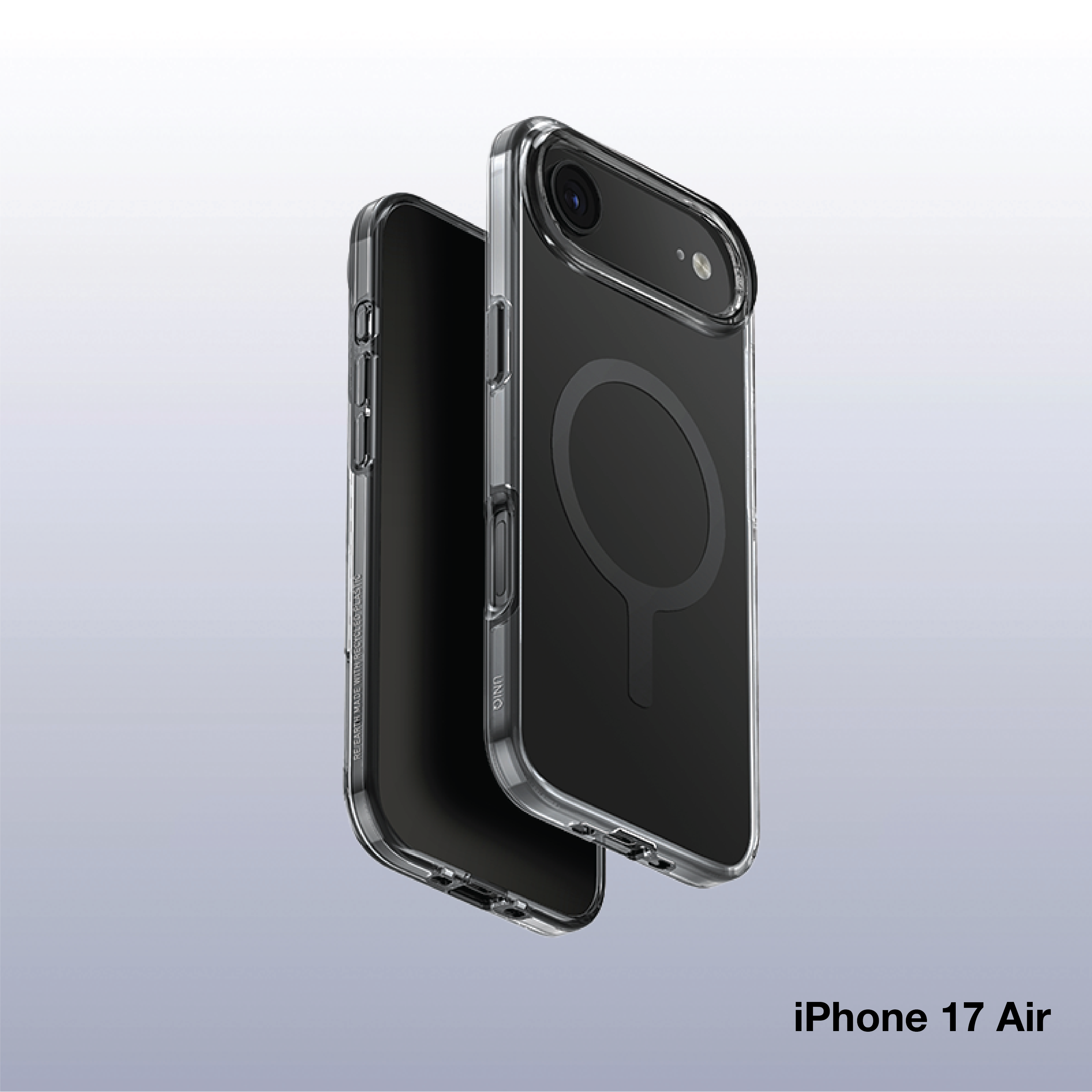 UNIQ Clario (ECO) Hybrid MagClick Case For iPhone Air (6.5)/17 (6.3)/17 ...