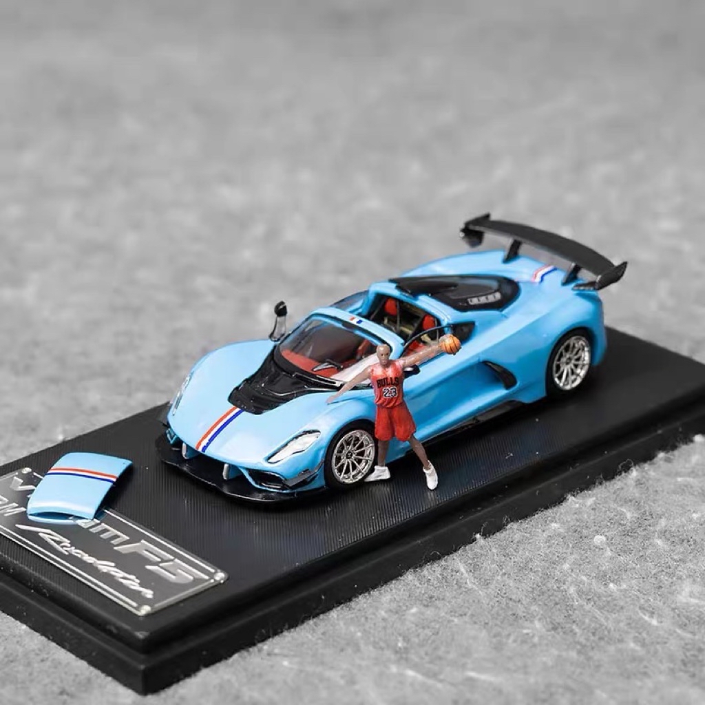 Rhino Model Hennessey Venom F5 White/ Blue (1/64 Diecast) | Shopee Malaysia