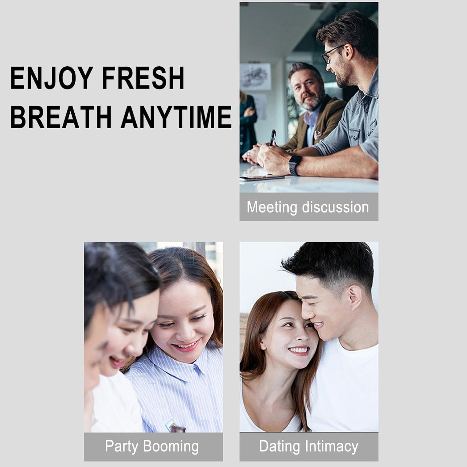 BOAE Mouth Freshener Spray Breath Freshener Remove Bad Breath Pewangi ...