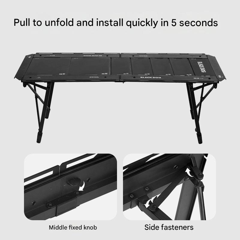 BLACKDOG Moves Flexible Tactical IGT Table Premium Aluminium Alloy ...