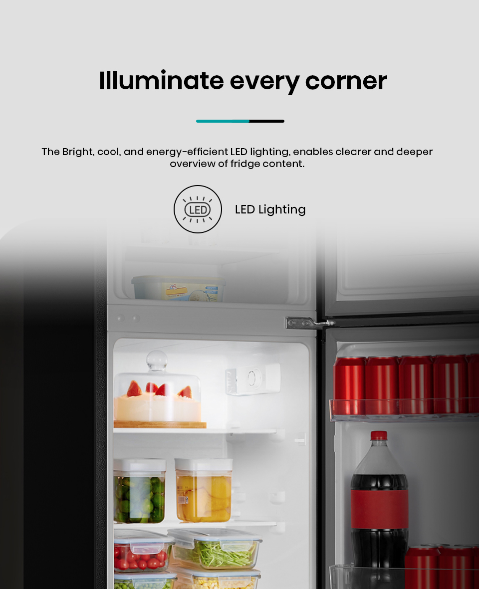 Hisense 150L 2 Door Refrigerator / Fridge Dial Temperature Control ...