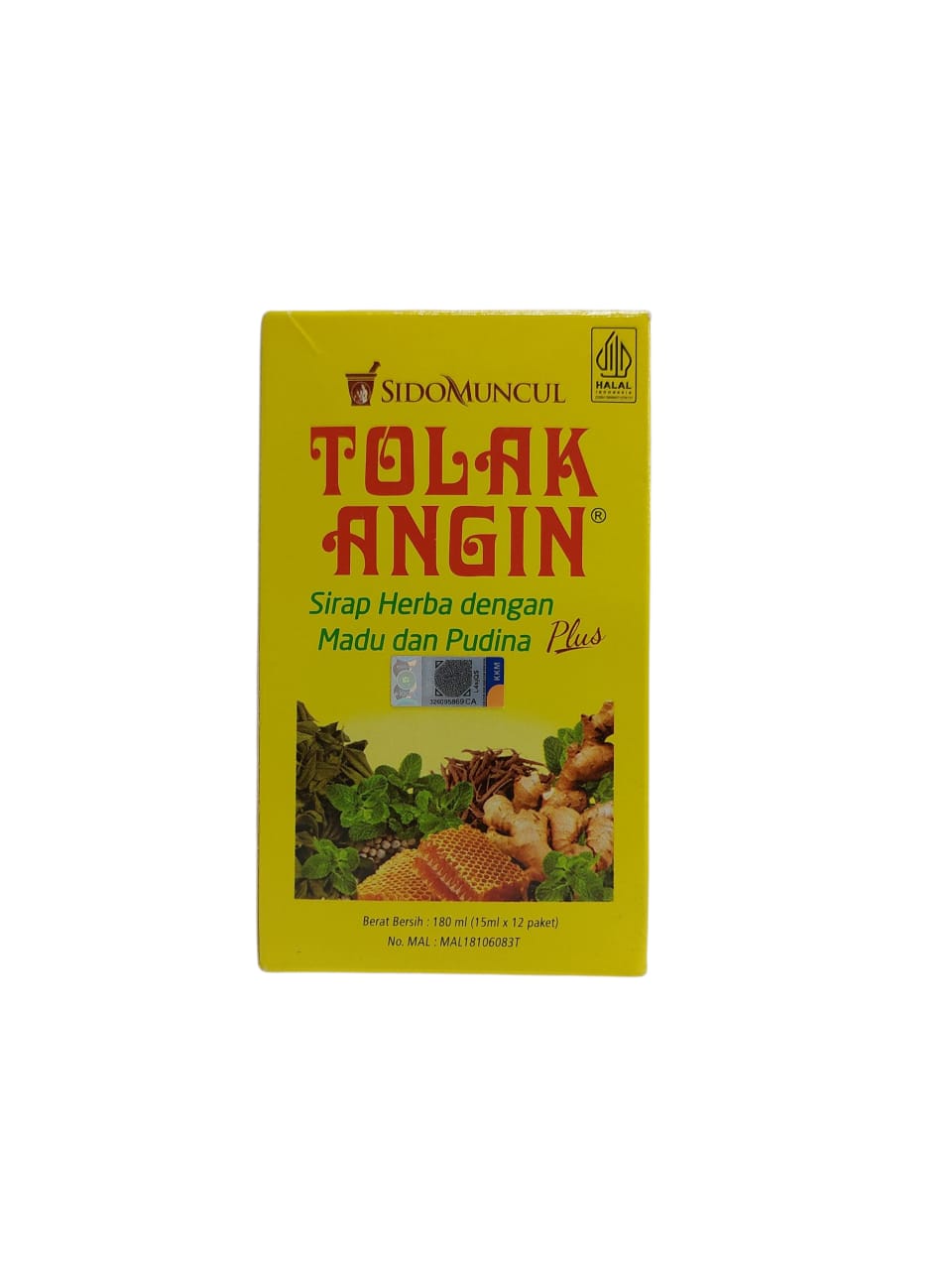 Sidomuncul Tolak Angin Herbal Liquid With Honey & Mint 15ml/Sachet ...
