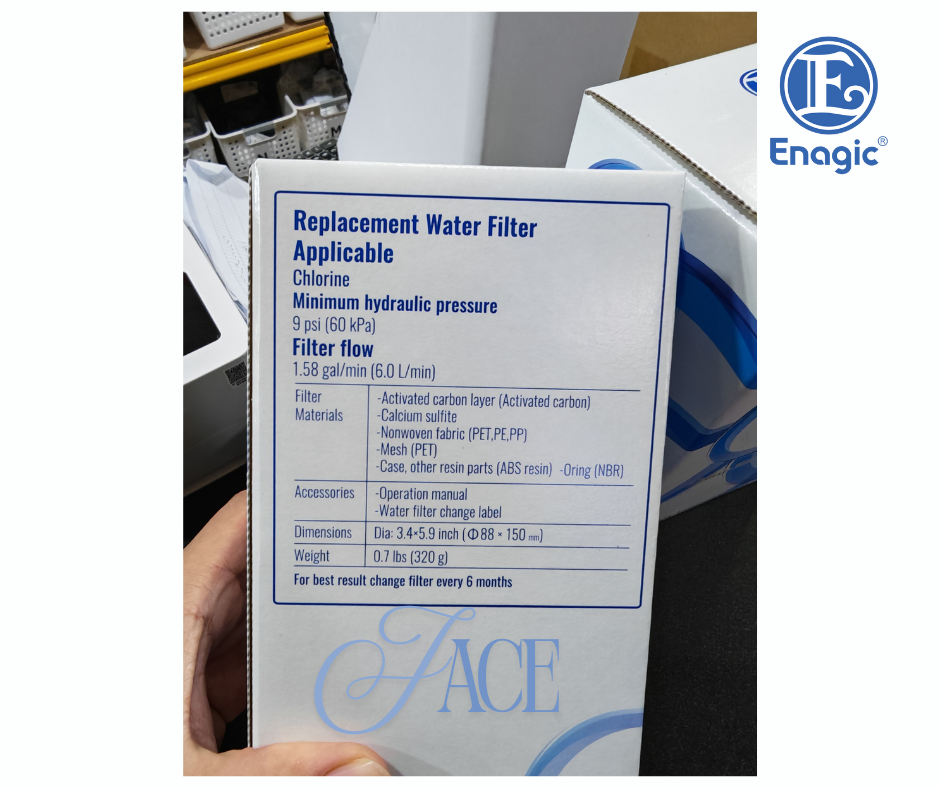 (In Stock) Enagic Deluxe Water Filter FC1 for all Kangen Ionizer Models ...