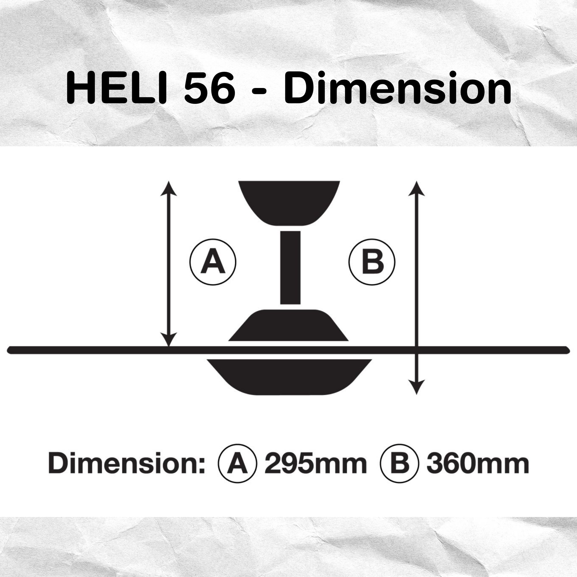 【deka+ HELI 56】Deka Ceiling Fan 56" Remote Control / Kipas Siling ...
