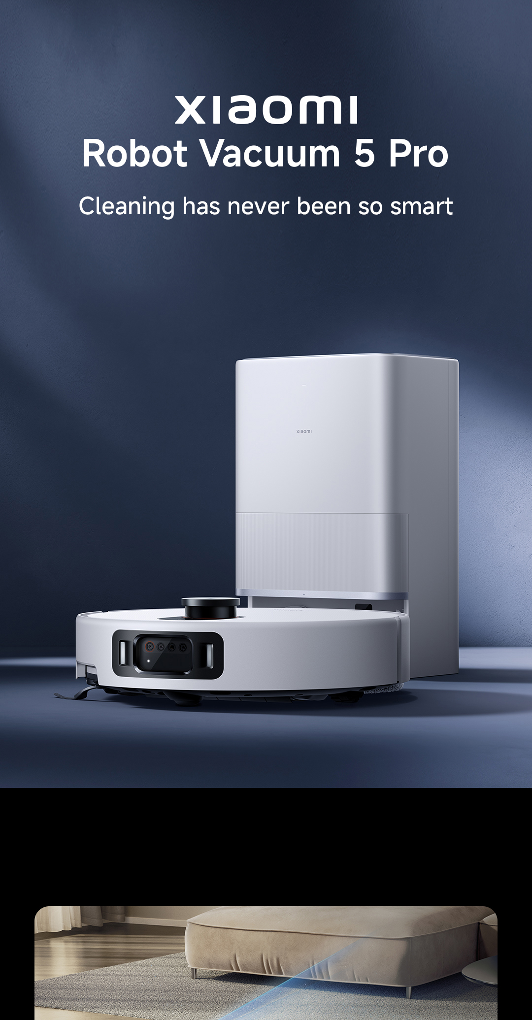 [NEW] Xiaomi Robot Vacuum 5 Pro | Smart Retractable Radar | AI Triple ...