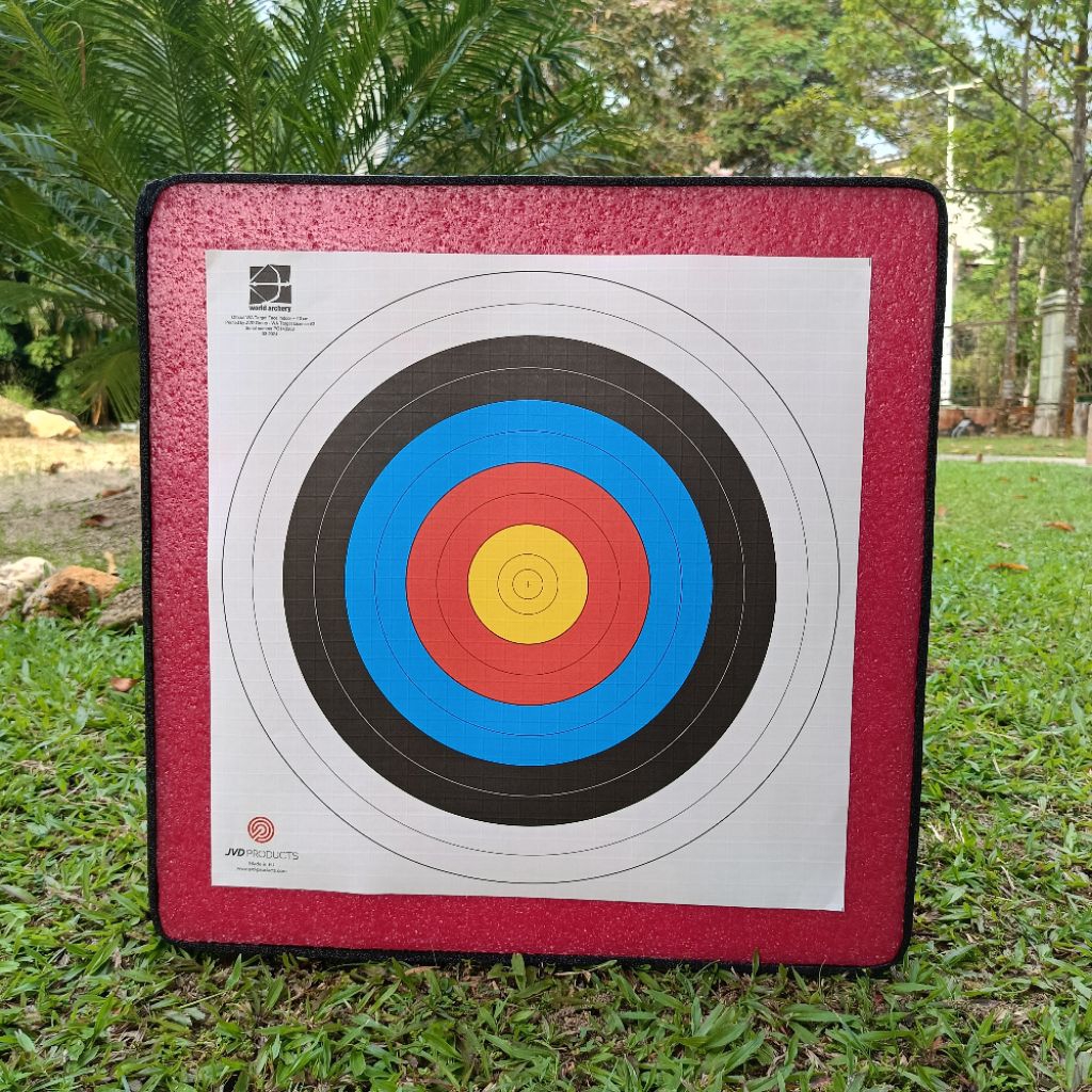 JVD ARCHERY TARGET FACE 40CM (KERTAS TARGET SAHAJA) | Shopee Malaysia