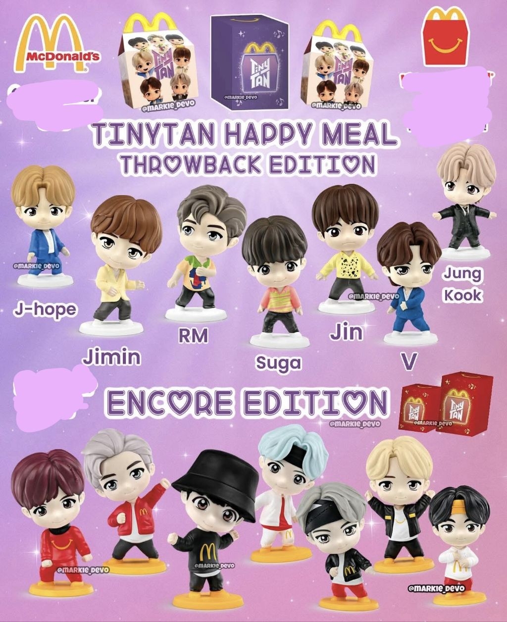 (EXCLUSIVE) BTS TINY TAN X MCDONALDS FIGURE🔥🔥🔥 | Shopee Malaysia