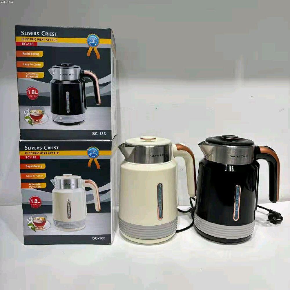 Silver criest electric heat kettle rapid boiling,easy to clean ...