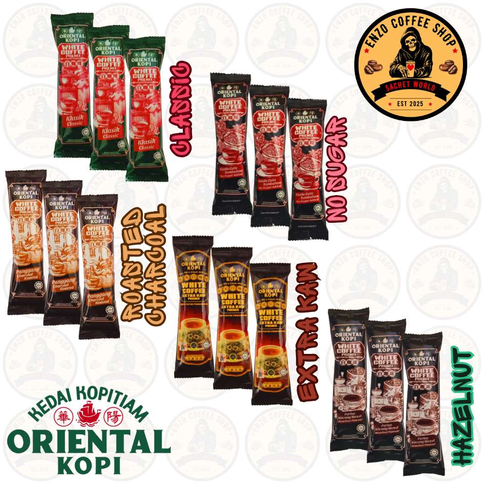 ORIENTAL KOPI INSTANT COFFEEMIX DRINK / TRIPLE SACHETS & LOOSE PACK ...