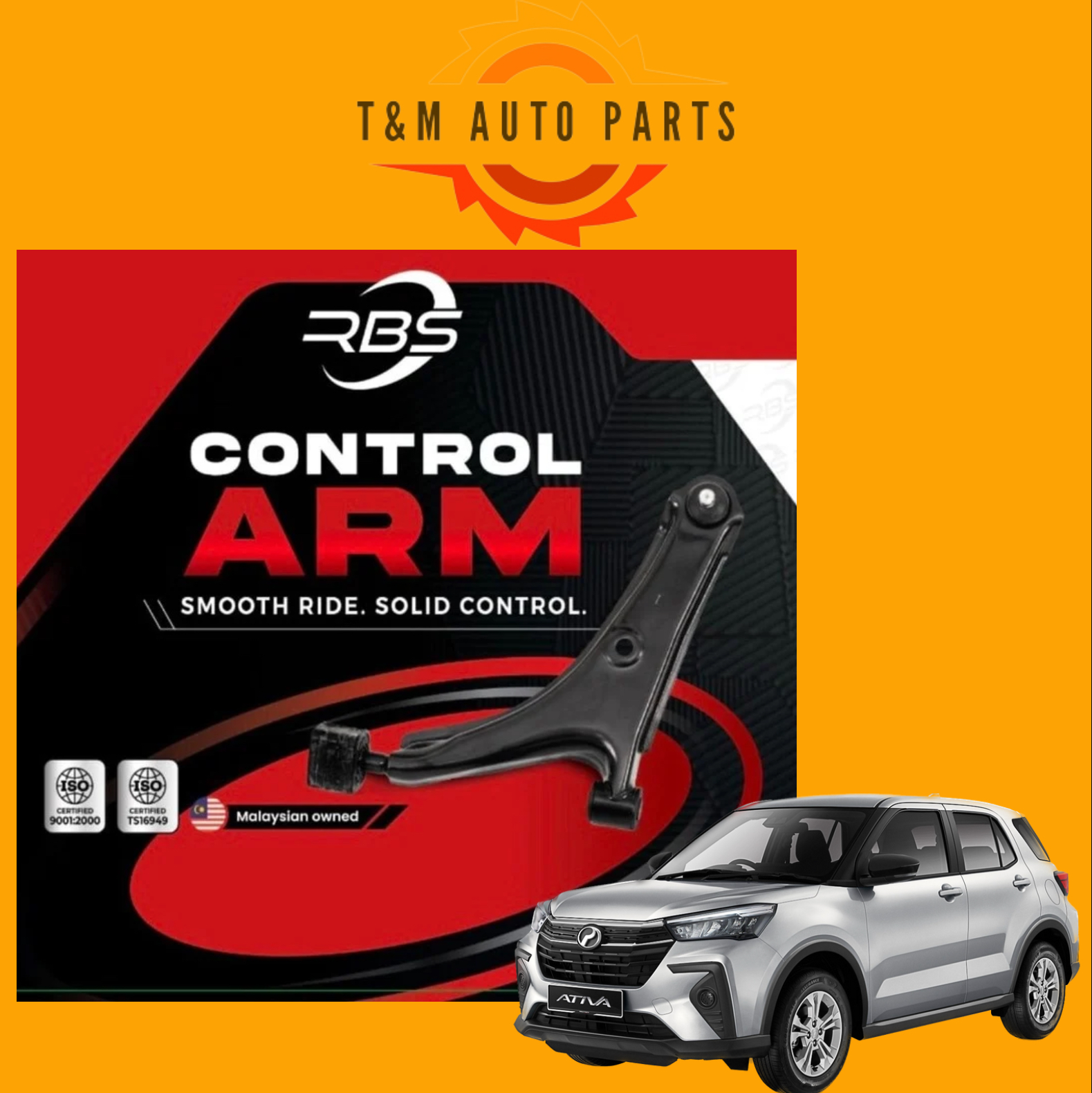 RBS LOWER ARM PERODUA ATIVA | Shopee Malaysia