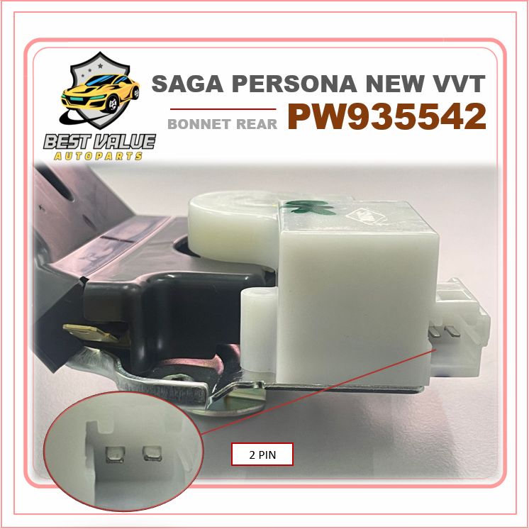 PROTON NEW SAGA PERSONA VVT REAR BOOT LOCK BONNET WITH ACTUATOR CENTER ...