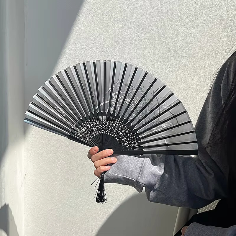 Kipas Tangan Buluh Corak Bunga Lipat 21cm | Shopee Malaysia