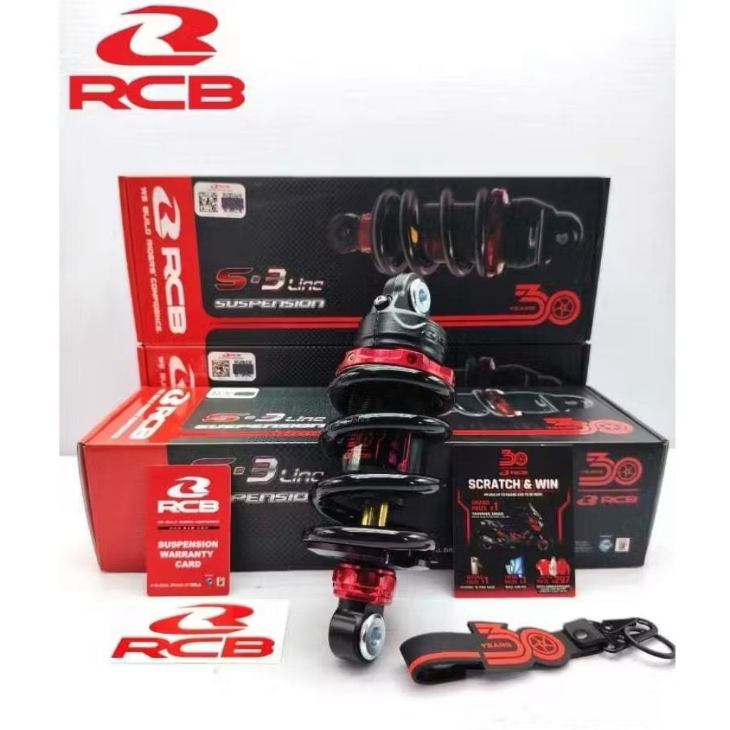 RCB 30TH ANNIVERSARY S3 LINE MONOSHOCK 200MM 205MM Y15 Y16 LC135 LCV8 ...