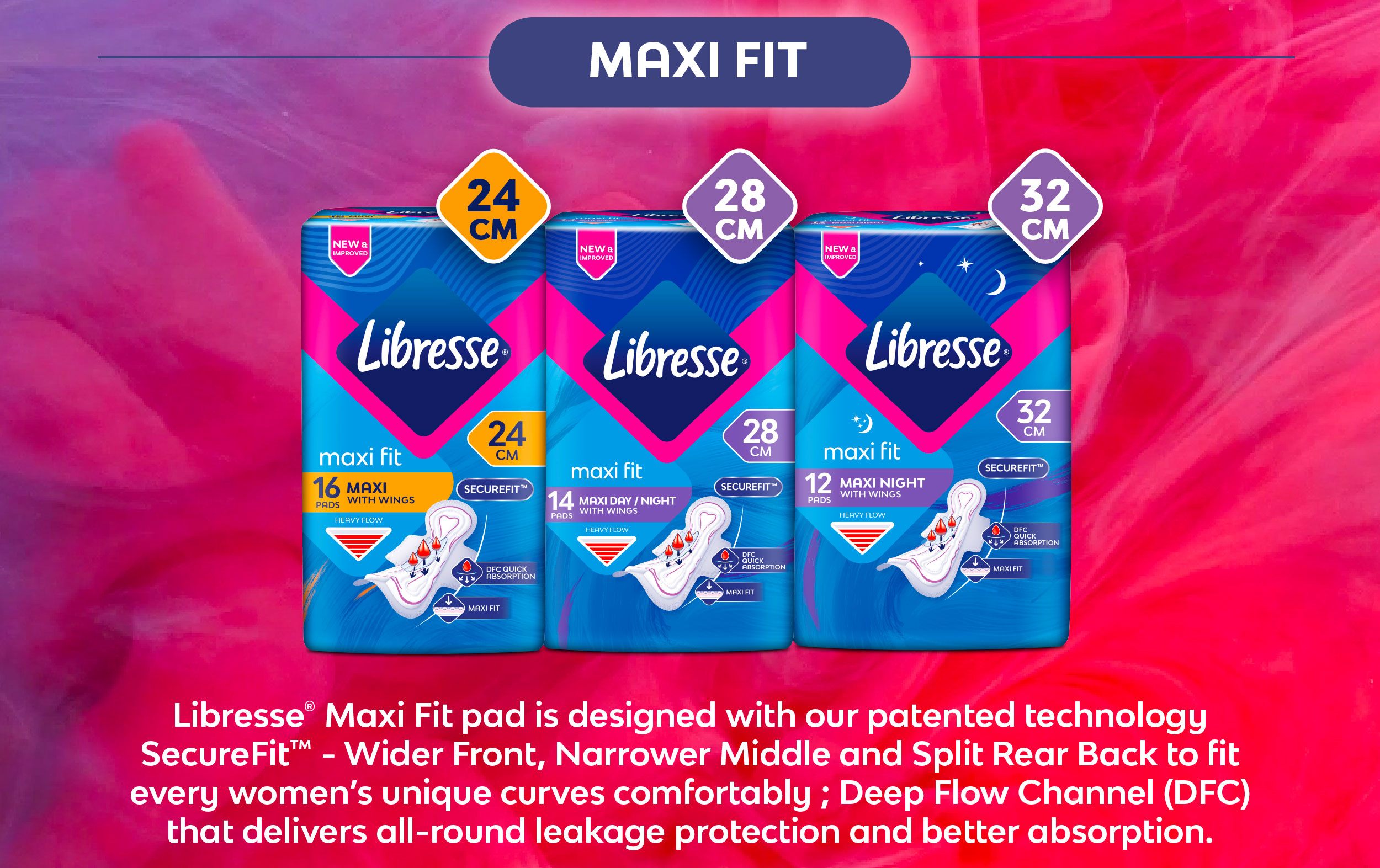 Libresse Maxi Wings Pads 28cm (3x14s) | Shopee Malaysia