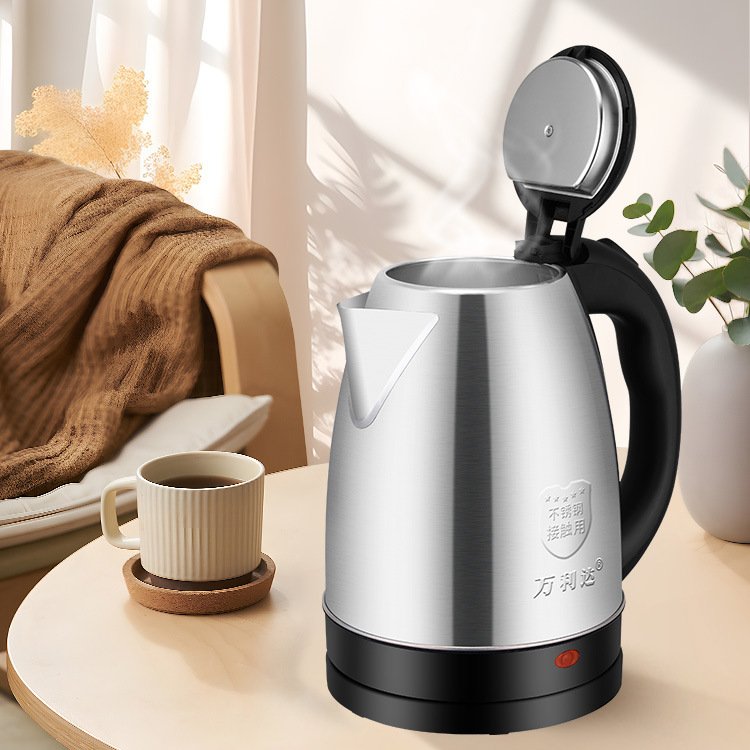 Electric Kettle Stainless Steel Jug 2L Fast Boiling Automatic Cut Off ...