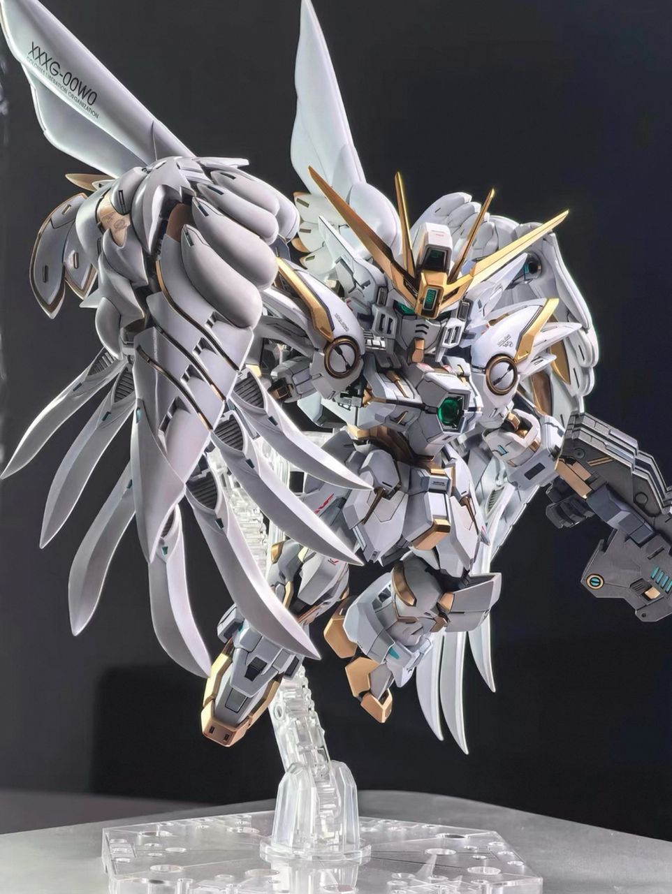 (Ready Stock) GL Model MGSD Wing Gundam Zero Snow White Prelude ...