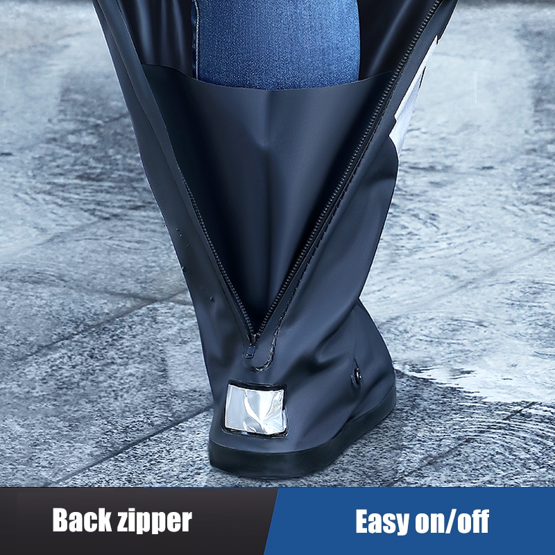 HNJ Rain Shoes Cover Waterproof Anti-slip Premium Rain Boots PVC ...