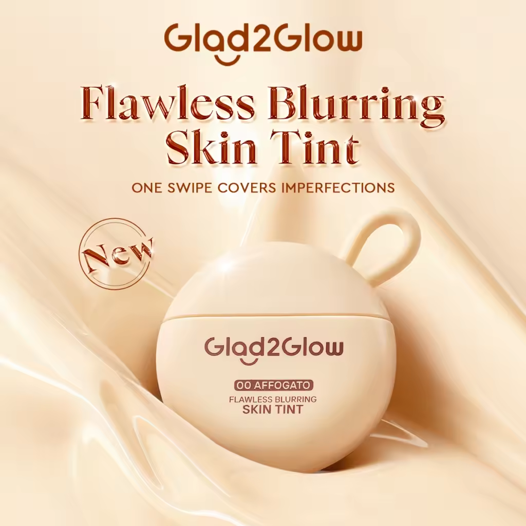 Glad2Glow FLAWLESS BLURRING SKIN TINT High Coverage Lightweight Long ...