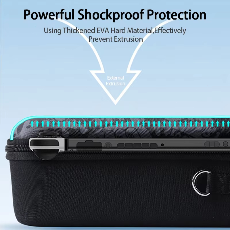 Berkualiti Switch storage bag, portable Large Capacity storage box for ...
