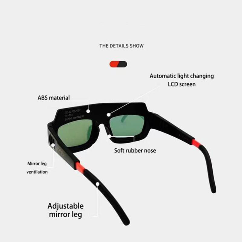 VoltForge Auto-Dimming Welding Glasses - Anti-Glare Eye Shield for ...