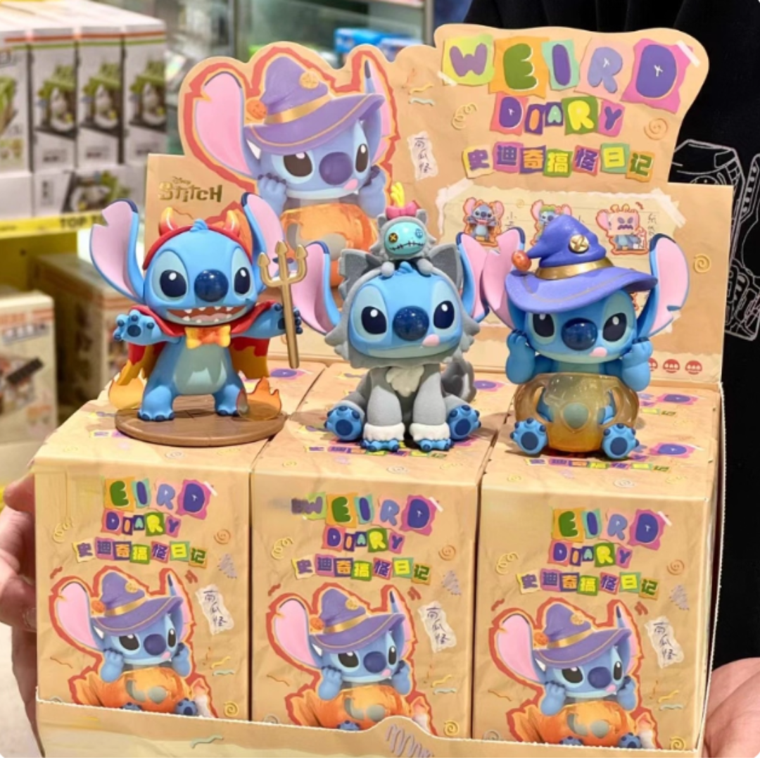 MINISO DISNEY STITCH's Weird Diary Series Kotak Buta Koleksi | Blind ...