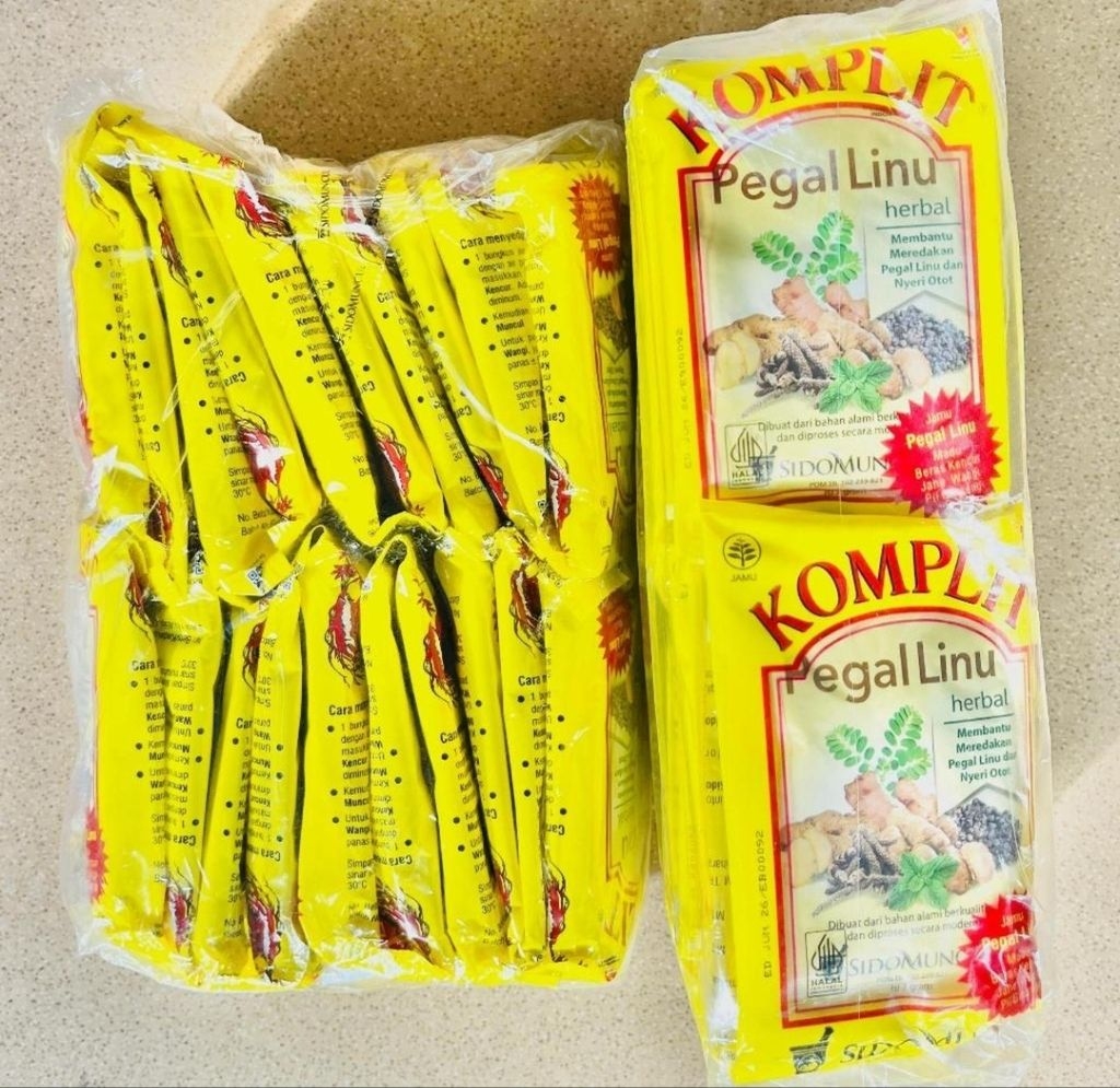 Jamu Pegal Linu Komplit 20 bungkus sidomuncul | Shopee Malaysia