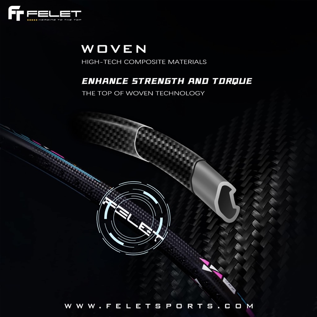 Racket Felet Woven Eighty 8 (free string and grip) | Shopee Malaysia