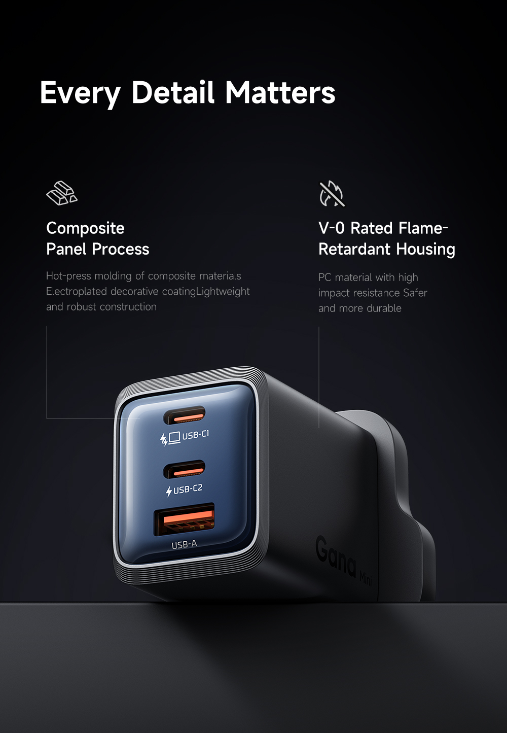 【1YrWarranty】Mcdodo 67W 2C1A GaN Fast Charger Mini Charge Compact 67W ...