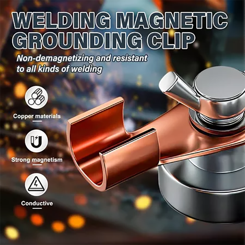 New Magnetic Welding Ground Clamp Welding Welding Head Magnetic ...