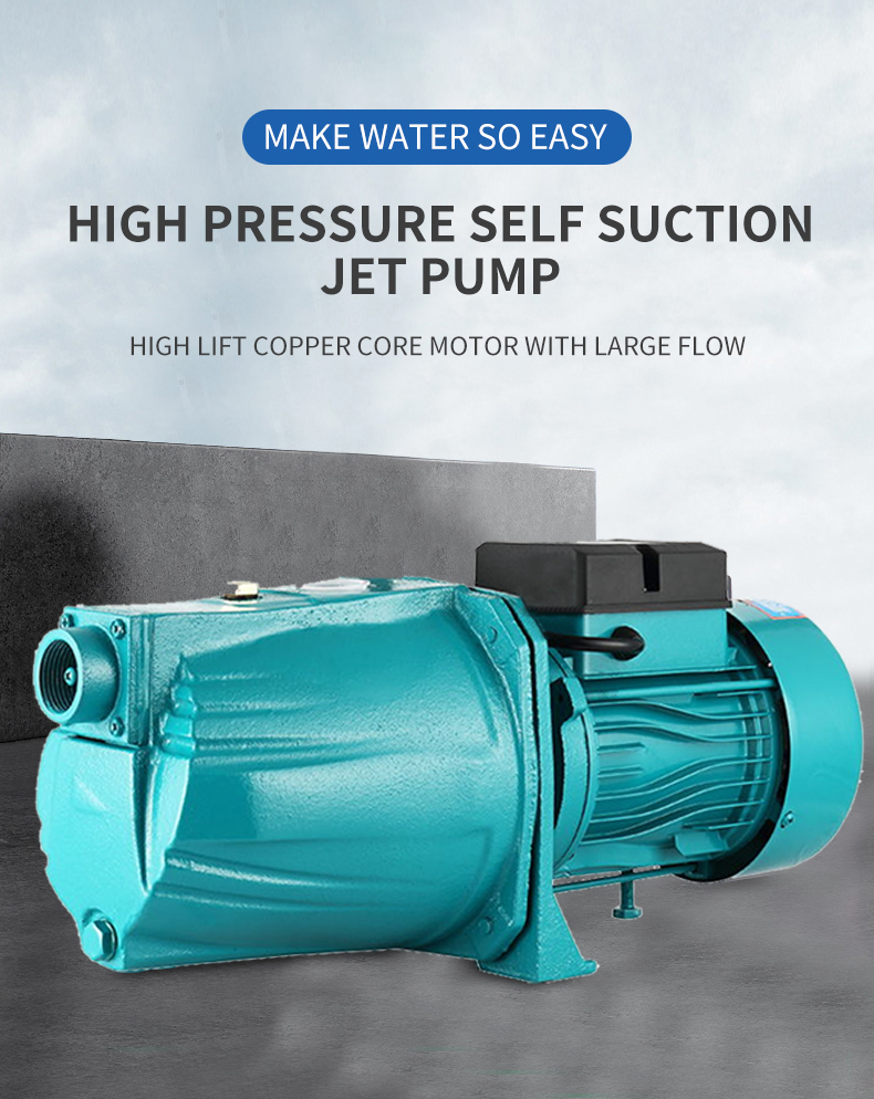 1200W Peripheral Water Ppump 1HP Self-Priming Water Pump Heavy-Duty ...
