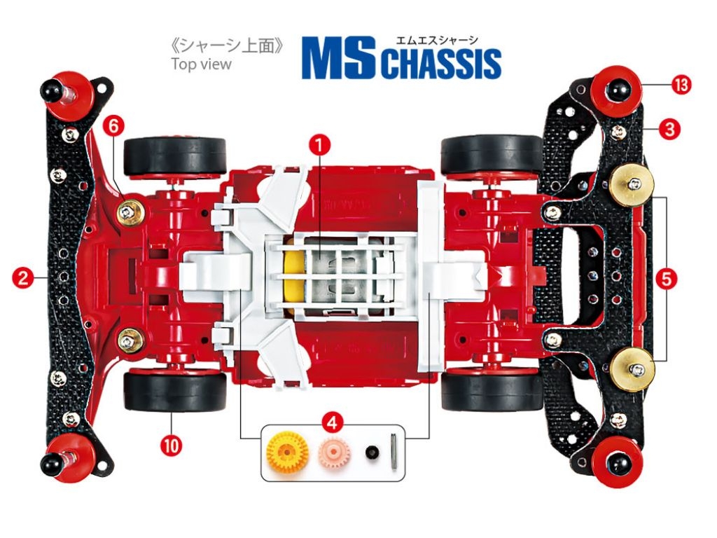 Tamiya 18662 Avante Mk3 Nero Advance Pack MS Chassis ( Preorder ...