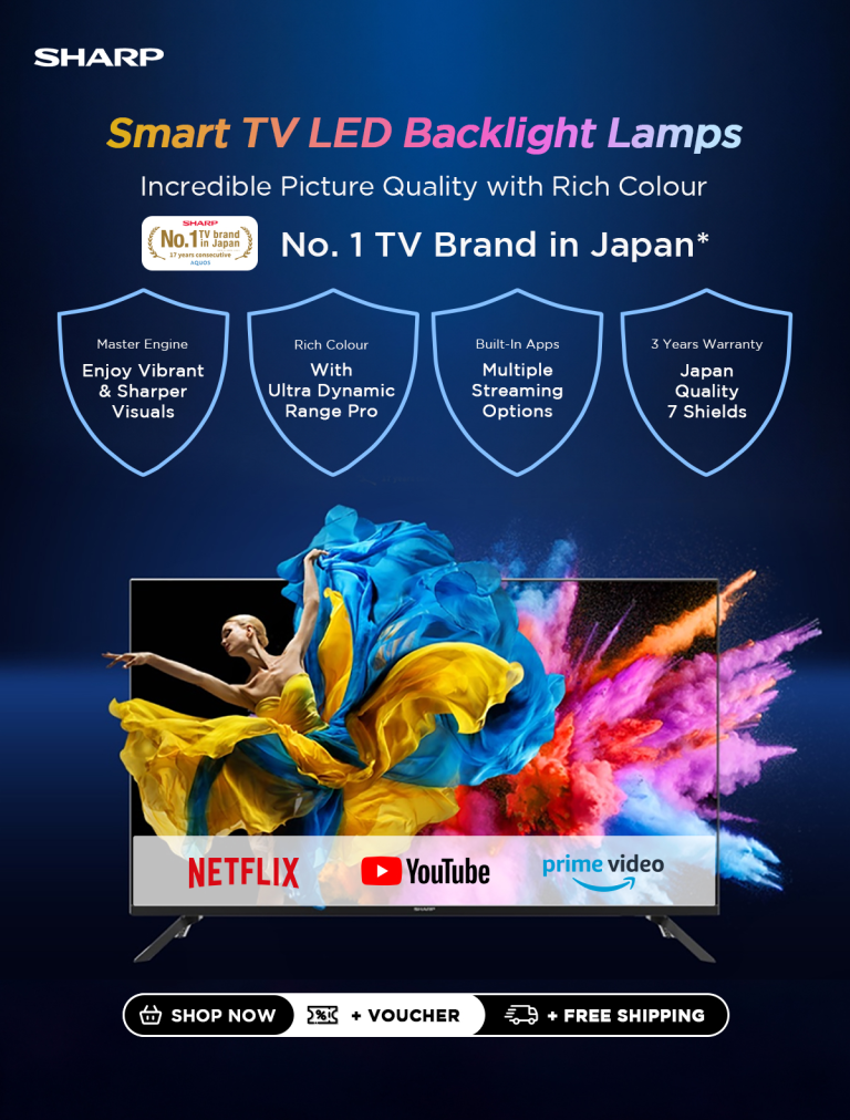 [NEW] SHARP 50-65" Inch AQUOS 4K LED Smart TV Ultra HD Television ...