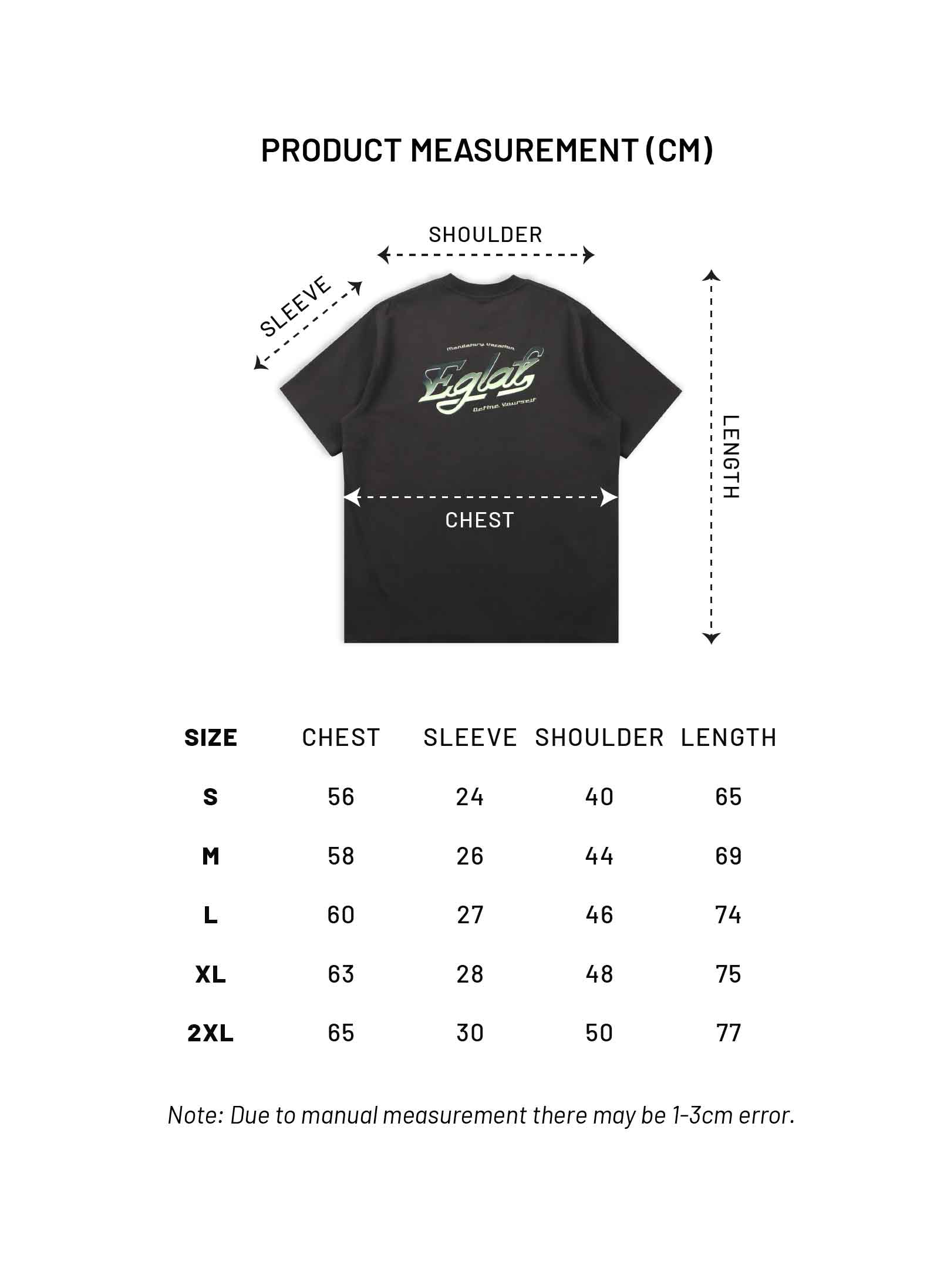 Eglaf MV Gradient Logo Tee (Dark Grey) | Shopee Malaysia