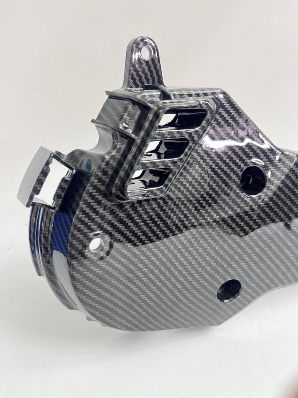 HONDA ADV 160 ADV160 PCX 160 CVT ENGINE COVER / ENGINE CRANKCASE CARBON ...