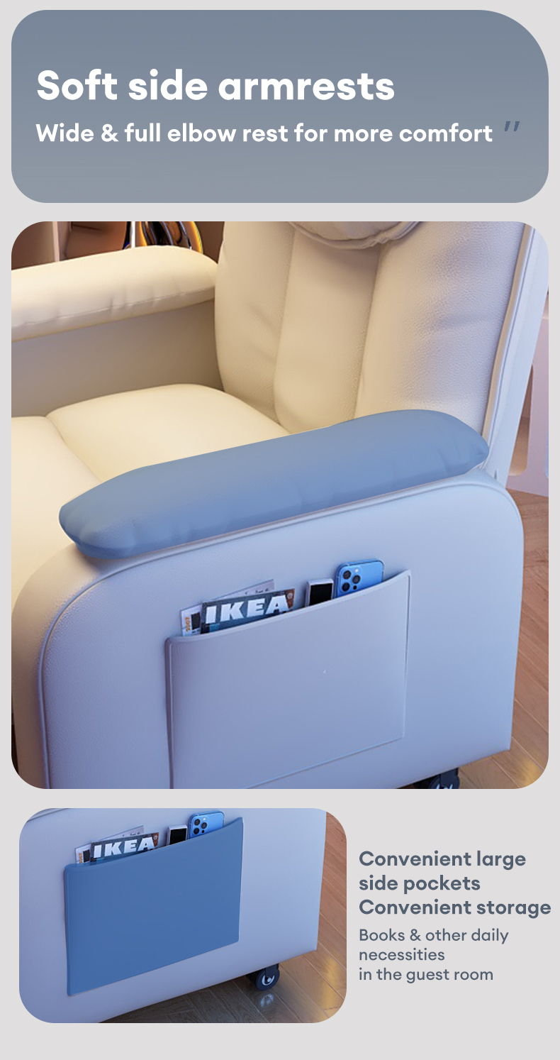 Gaming Sofa Chair Recliner ackrest Adjustable Reclining Computer Chair ...
