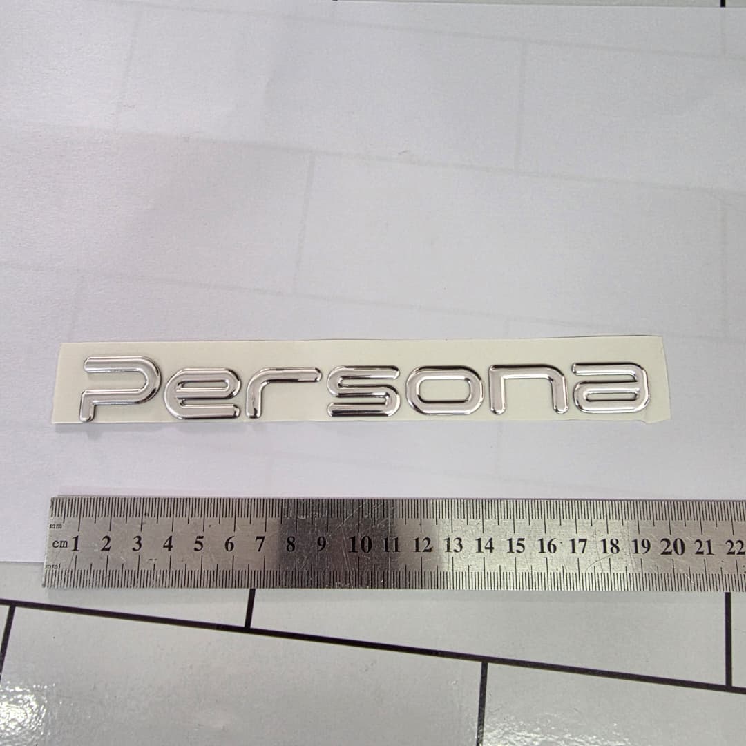 emblem persona tulisan belakang bonet emblem rear bonnet persona proton ...