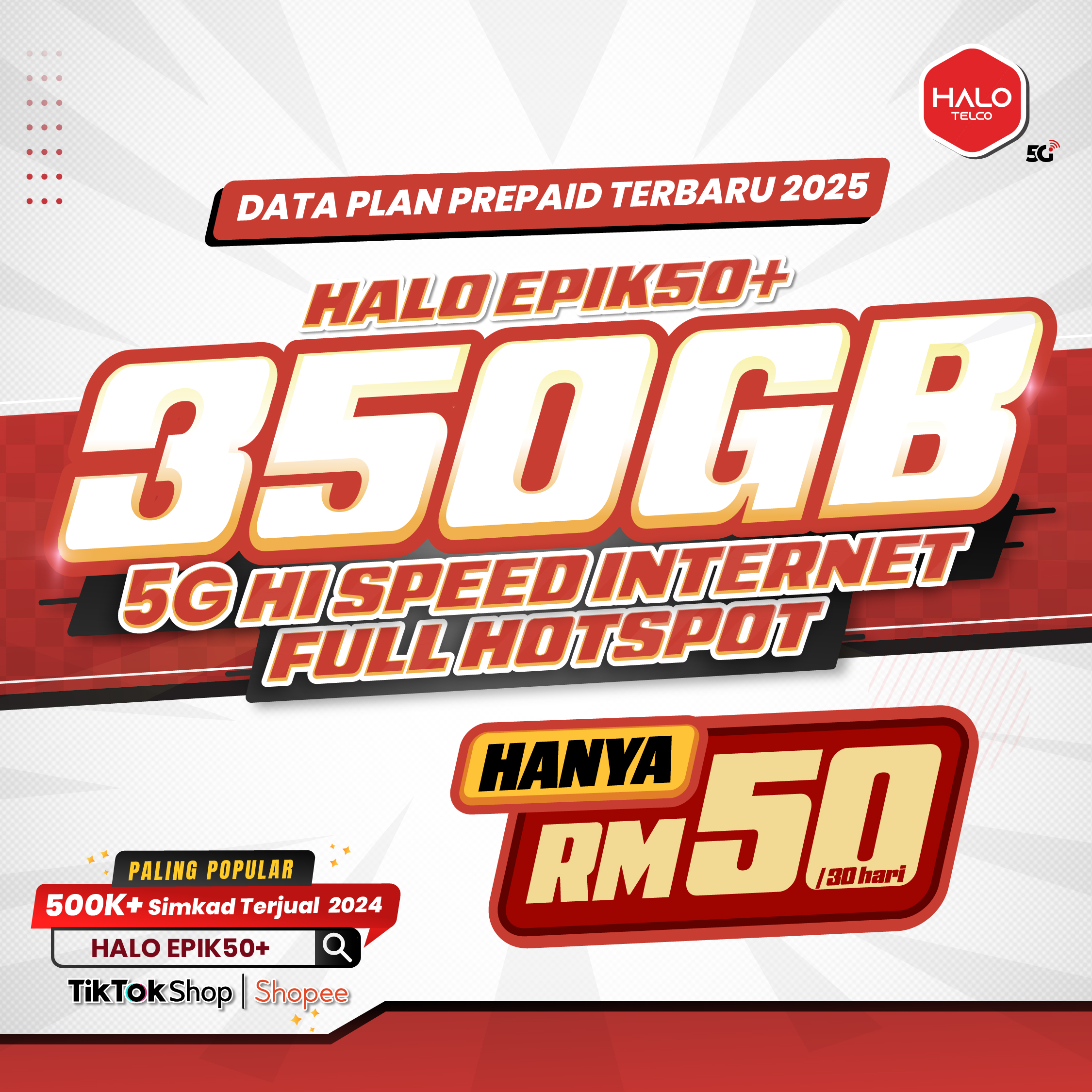 HALO TELCO TUNETALK PREPAID, CelcomDigi Coverage High Speed 4G/5G ...