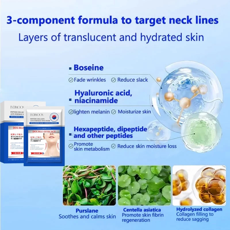Neck Mask Remove neck lines, Anti Aging, Moisturizing and Whitening ...