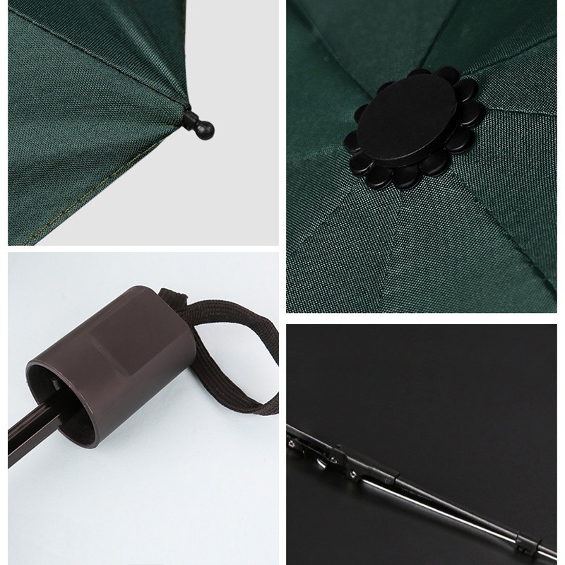 Large UV Umbrella – Auto Open Folding Sun & Rain Parasol, Windproof 8 ...