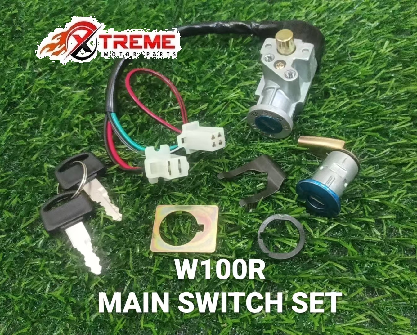 MAIN SWITCH SET HONDA W100 R WAVE100 R MAIN SWITCH & SEAT LOCK COMPLETE ...