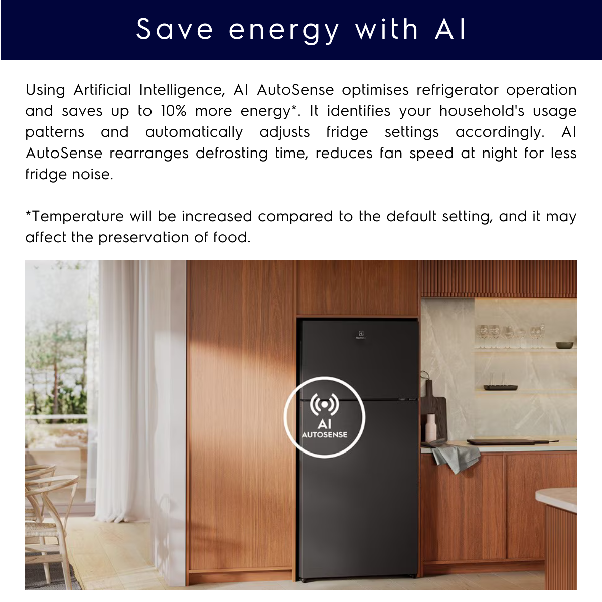 Electrolux 503L AI AutoSense Refrigerator ETM5002C-B | Shopee Malaysia