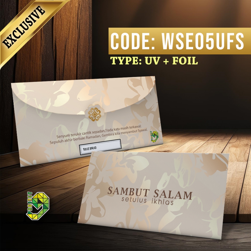 SAMPUL RAYA 2026 EXCLUSIVE - PRINT TIMBUL ADA TEXTURE & KILAT 1pack ...