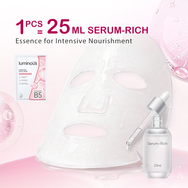 COLORKEY LUMINOUS B5 Facial Sheet Mask(10pcs/box) Deep Hydrates ...