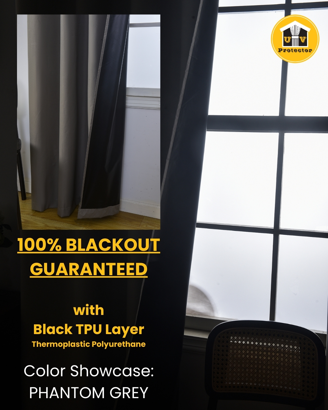 [1.7 to 8.7 Free TieBack] Curtain Langsir BLOCKOUT 100% Plain Morandi ...