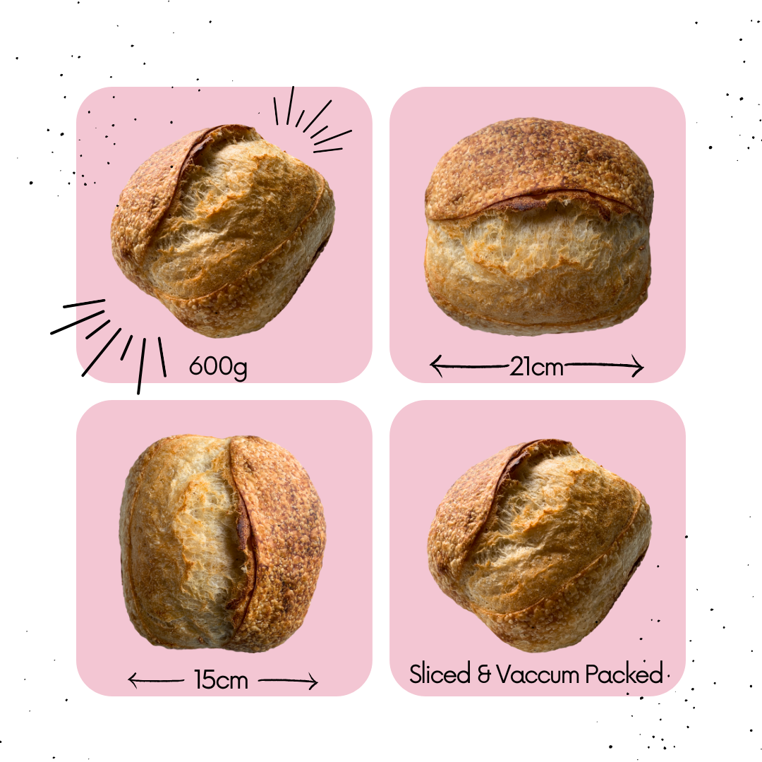 Artisanal Sourdough Bread (600g) | Muslim Friendly | No Preservatives ...