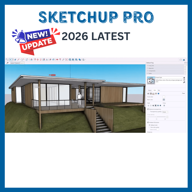 SketchUp Pro 2026 Latest with Installation Tutorial (macOS) | Shopee ...