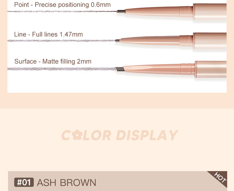 Judydoll 'Core Triangle' Eyebrow Pencil Skinny Triangular-Shaped ...