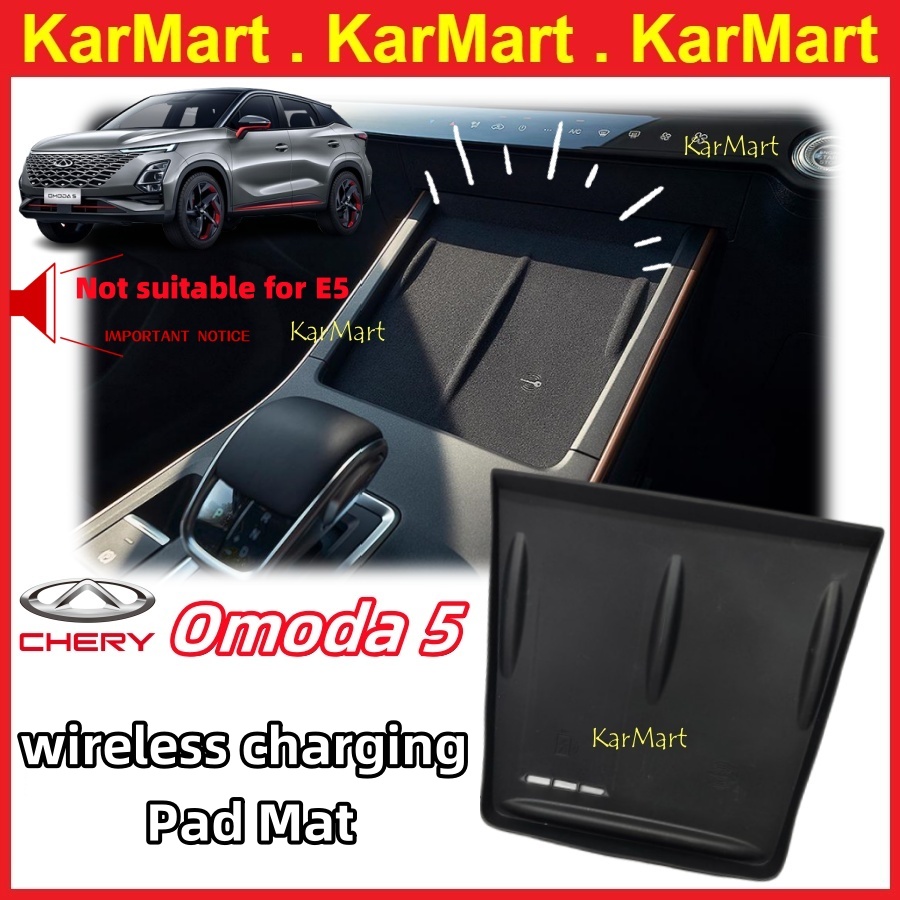 Chery Omoda 5 E5 EV Petrol Wireless Charging Pad Protector Car Mat ...