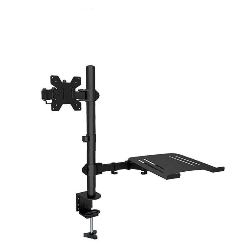 Laptop Stand Adjustable Dual Desktop up/Premium Monitor Steel Screen ...